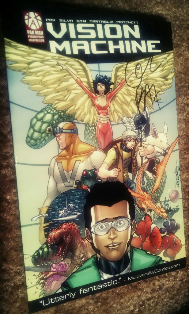 Your chance to get a signed copy of VISION MACHINE via BlackGirlNerds ...
