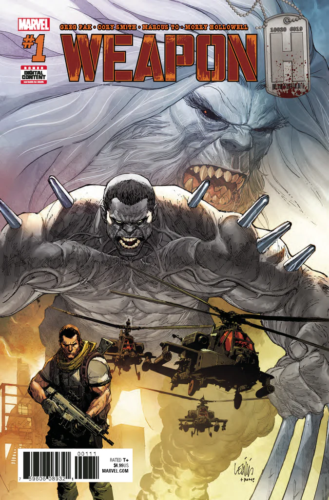 WEAPON H #1 – first printing – signed by Greg Pak | Greg Pak – Website ...